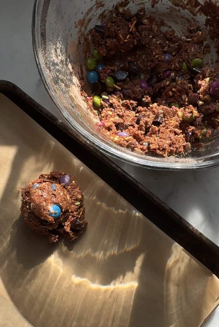 Gooey Monster Eye Cookies (Flourless, High Protein) - Pretty Delicious Life