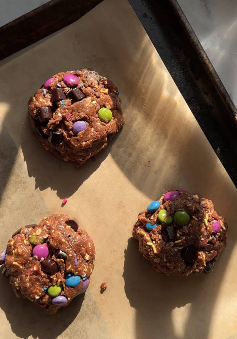 Gooey Monster Eye Cookies (Flourless, High Protein) - Pretty Delicious Life
