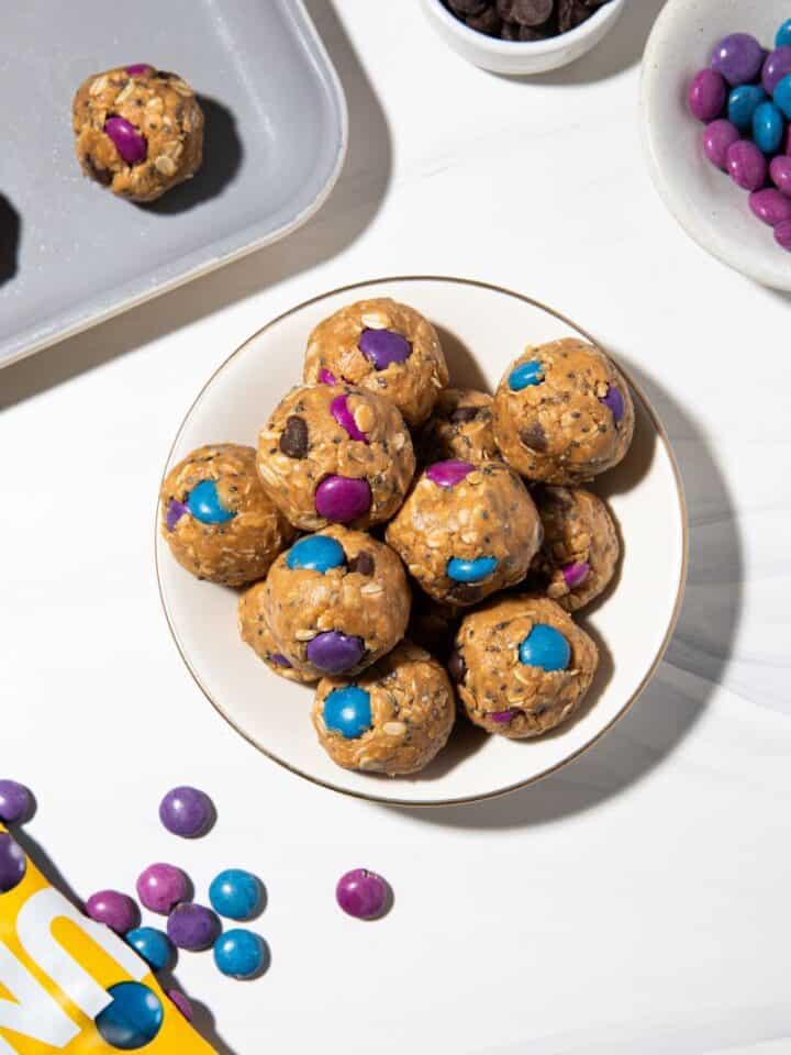 Healthy 4 Ingredient High Protein Cookie Dough - Pretty Delicious Life