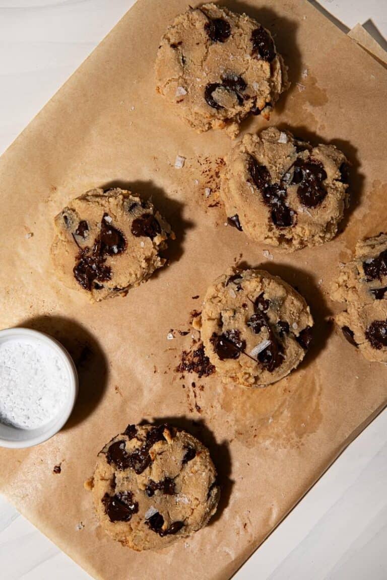 Cottage Cheese Chocolate Chip Cookies Gluten Free - Pretty Delicious Life