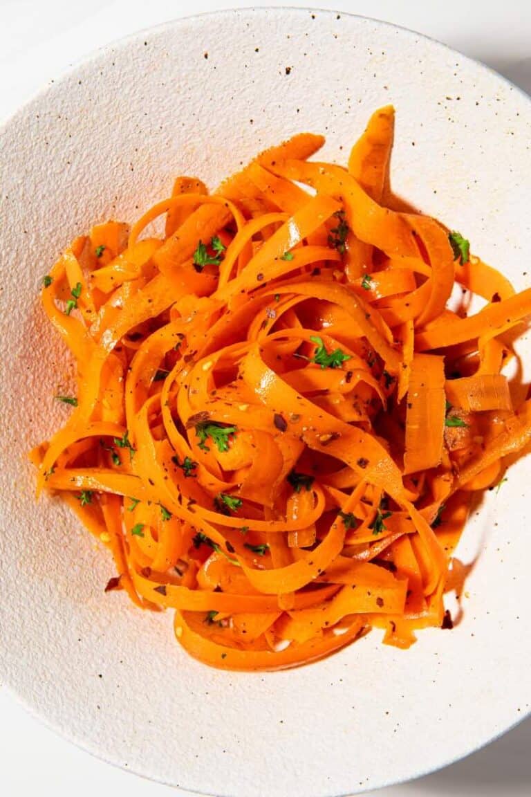 Easy Hormone Healthy Viral Raw Carrot Salad Recipe - Pretty Delicious Life