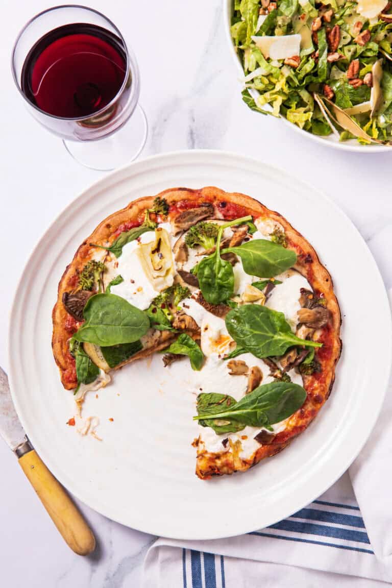 How to Make the Best Gluten Free Roasted Vegetable Pizza - Pretty ...